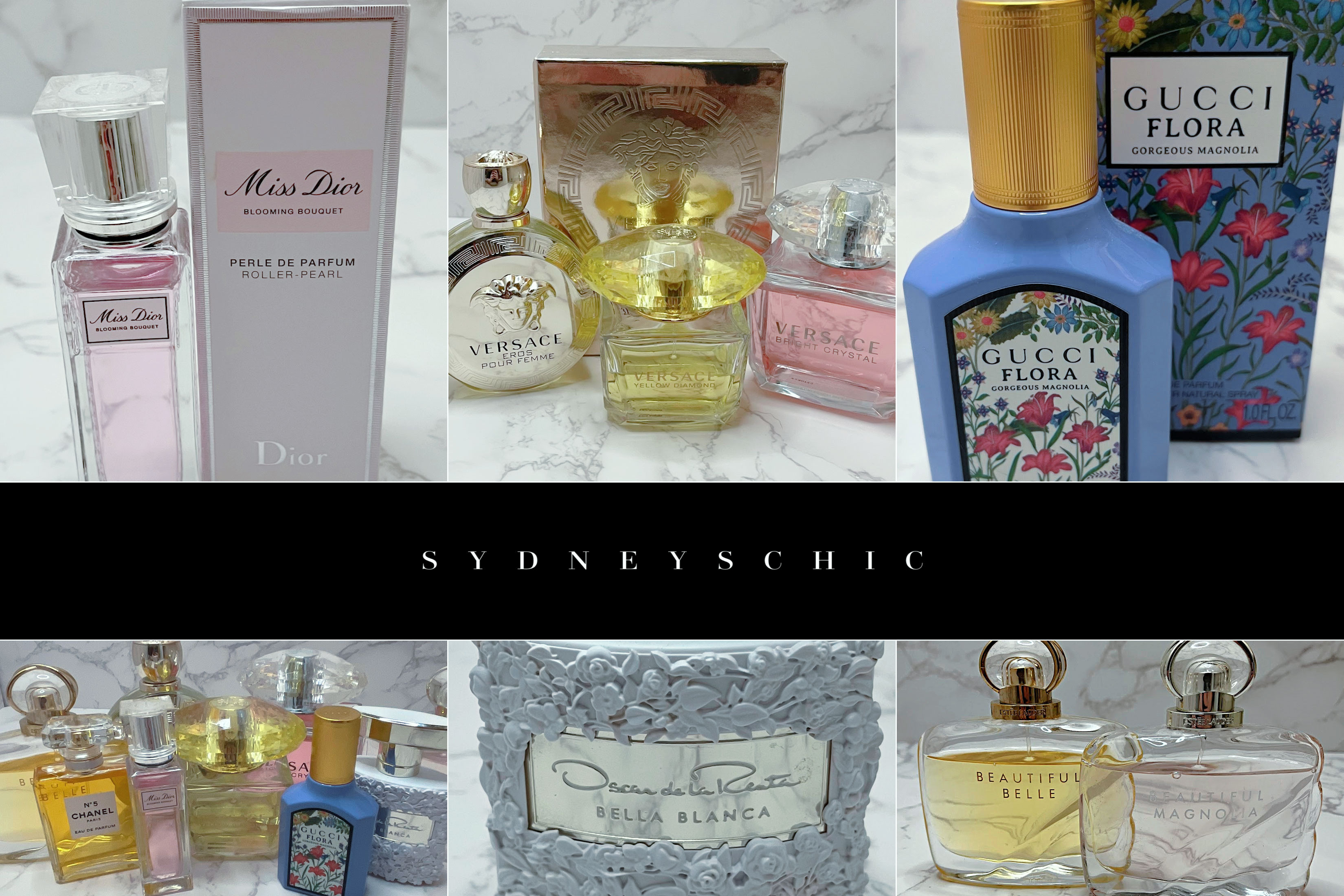 The best perfumes & colognes from vanity to yours. – Sydney's Chic.